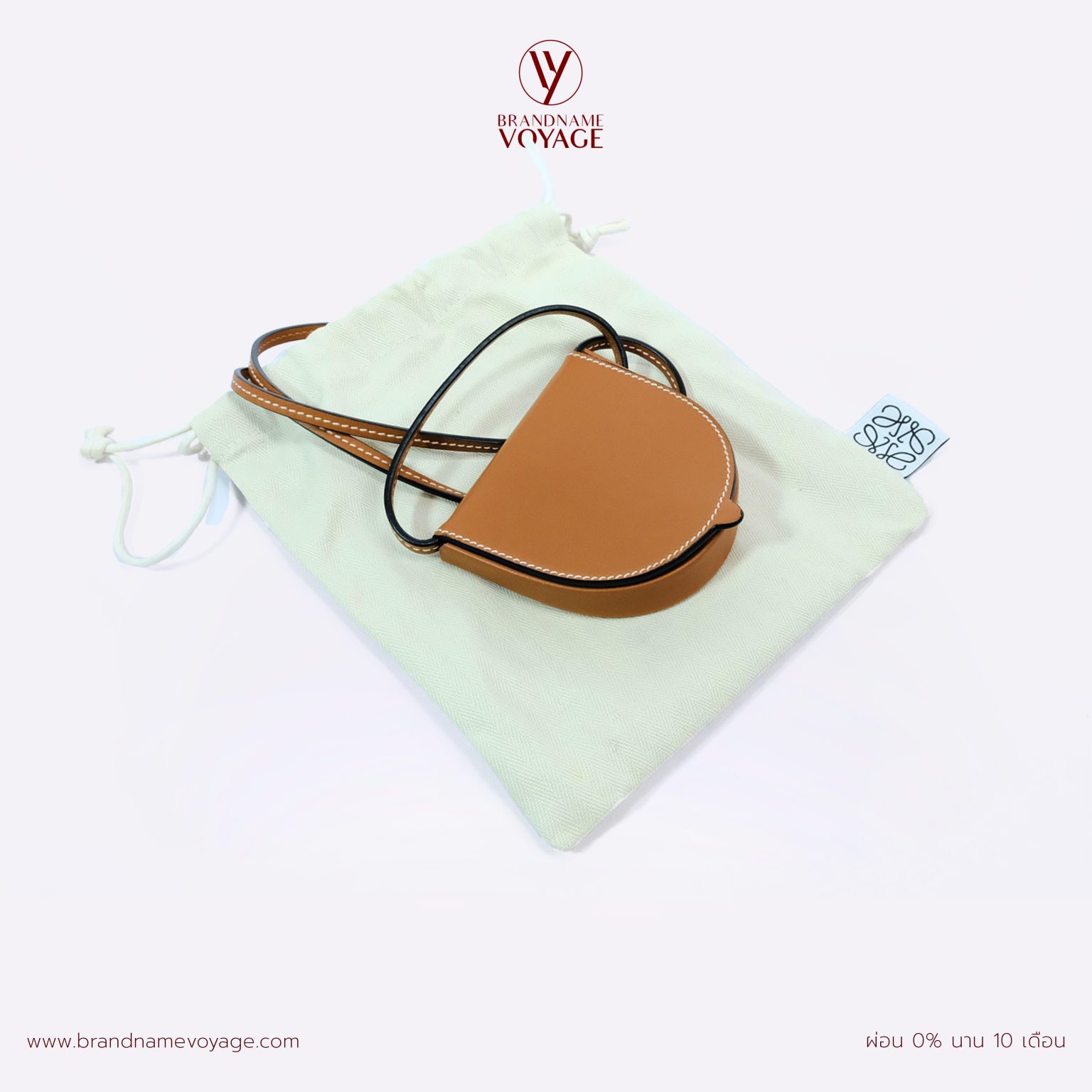 LOEWE HEEL POUCH - BRANDNAME VOYAGE